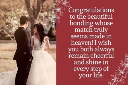 Congratulation Messages For Wedding - Best Congratulation Messages
