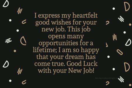 Congratulations Messages For A New Job - Best Congratulation Messages
