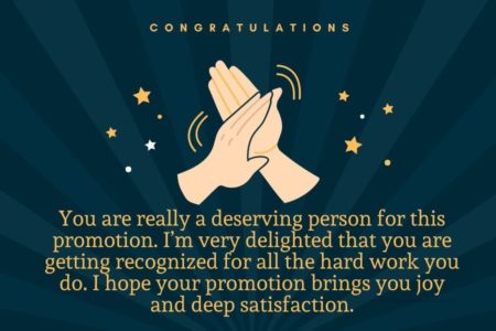 Congratulation Messages for Promotion - Best Congratulation Messages