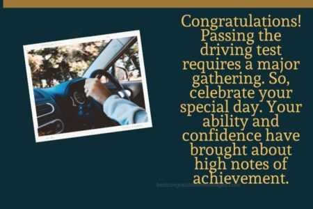 Congratulation Messages On Passing Driving Test - Best Congratulation ...