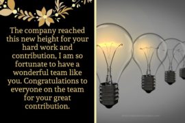 Congratulation Messages For Team Members - Best Congratulation Messages