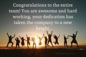 Congratulation Messages For Team Members - Best Congratulation Messages