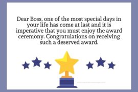 Congratulations To Boss For Achievement - Best Congratulation Messages