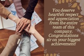 Congratulations To Boss For Achievement - Best Congratulation Messages