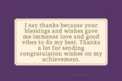 How To Respond To Congratulation Messages - Best Congratulation Messages
