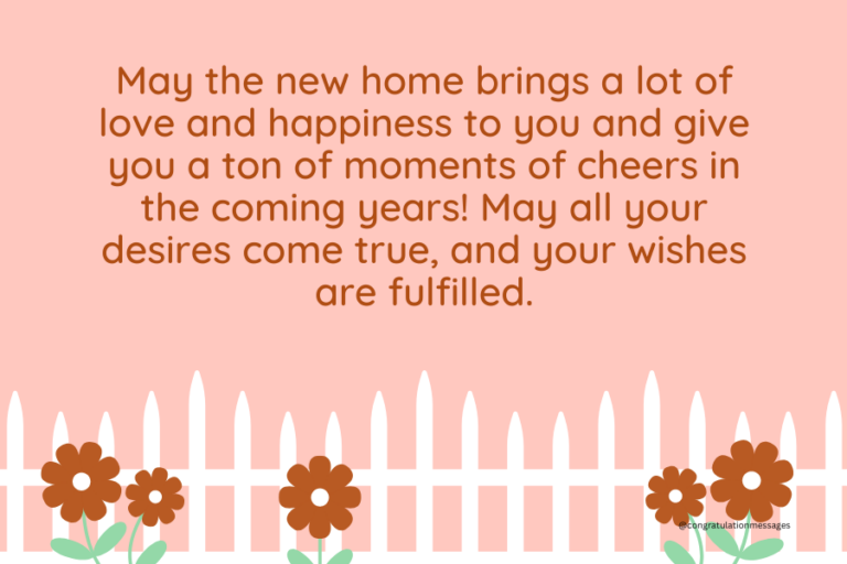 Congratulation messages for new home - Best Congratulation Messages