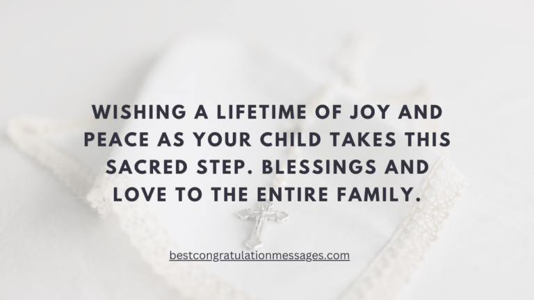 Baptism or Christening : Heartfelt Congratulatory Messages For ...