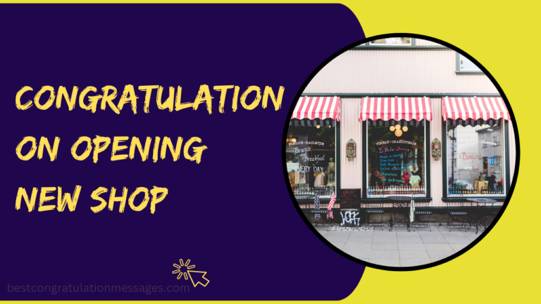 Congratulation Messages On Opening New Shop OR Store - Best ...