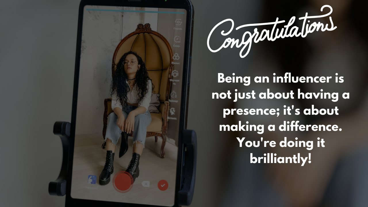 30+ Congratulation Messages for Influencers - Best Congratulation Messages