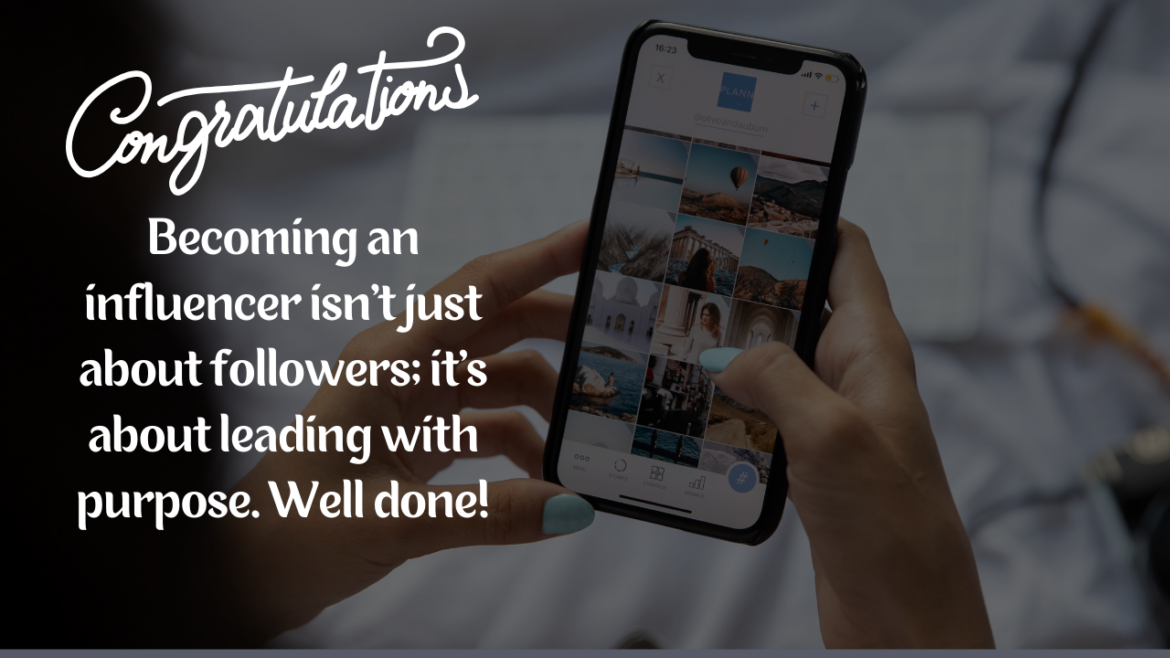 30+ Congratulation Messages for Influencers - Best Congratulation Messages